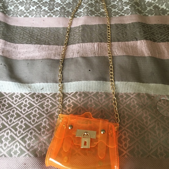 Bags | Transparent Mini Purse | Poshmark
